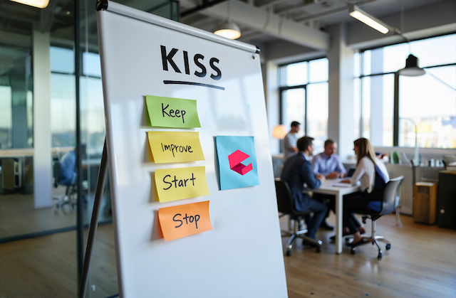 The KISS Methodology: Keep, Improve, Start, Stop